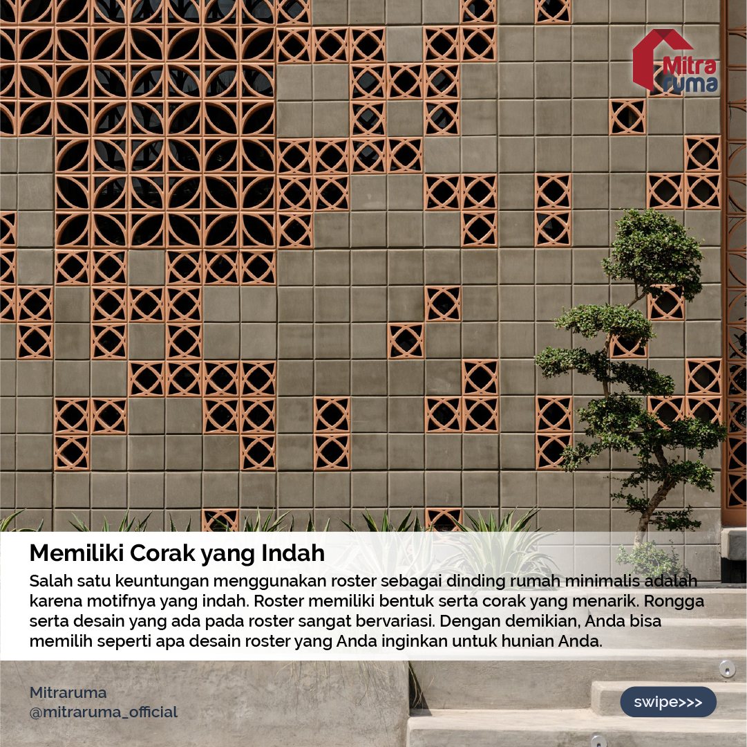 Keuntungan Menggunakan Pagar Roster Miniamlis | Mitraruma