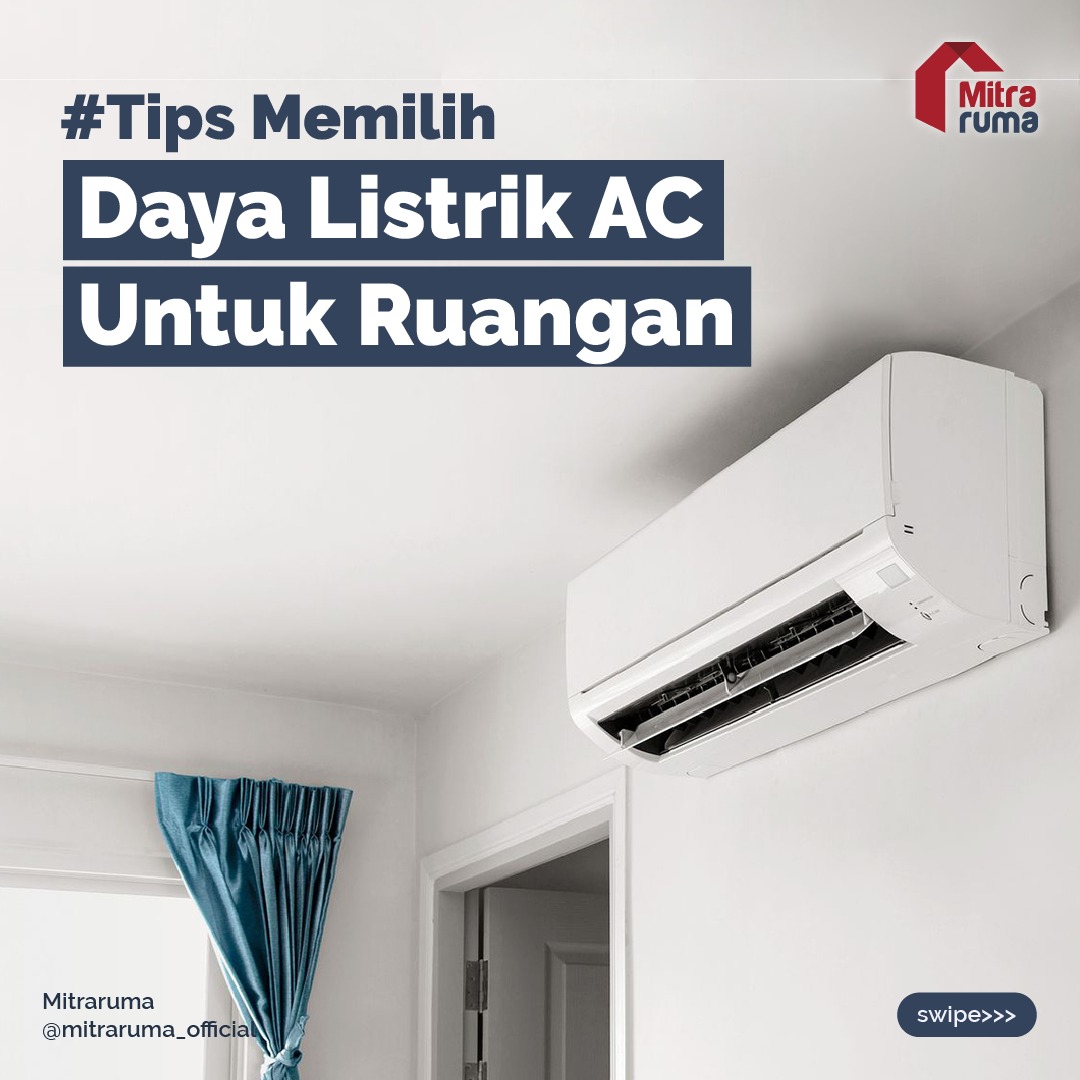 Tips Memilih Daya Listrik Ac Untuk Ruangan | Mitraruma