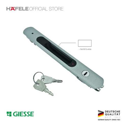 Giesse Brio Plus Key - Handle Geser Jendela Alumunium - Putih | Mitraruma